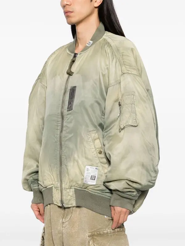 Mihara Yasuhiro Aged Flight Jacket - Neutrals
