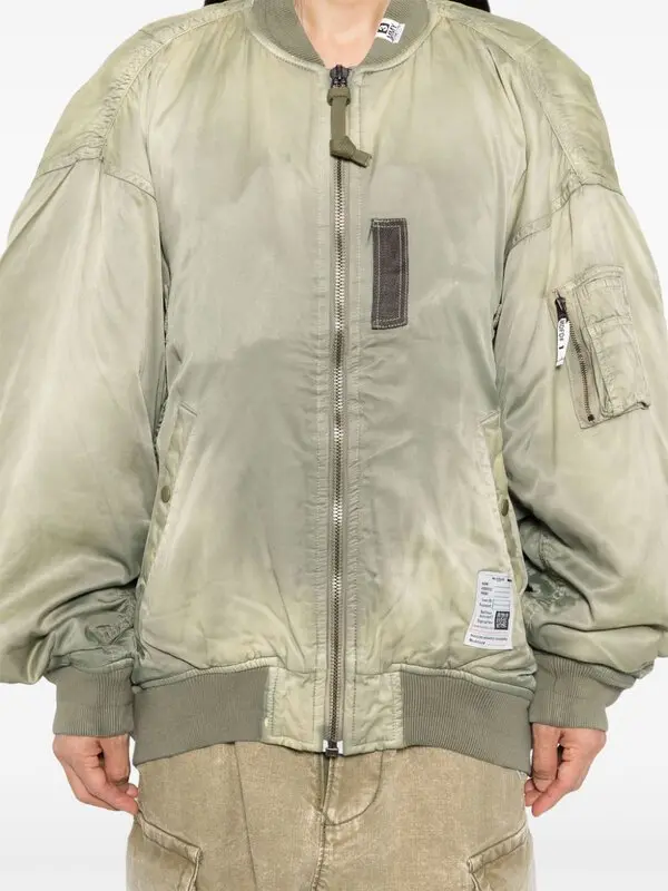 Mihara Yasuhiro Aged Flight Jacket - Neutrals