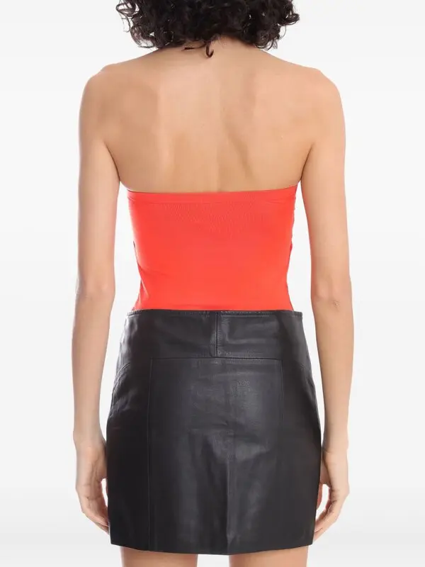 AMIR SLAMA Strapless Top - Orange