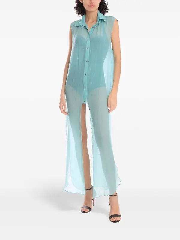 AMIR SLAMA Silk Maxi Dress