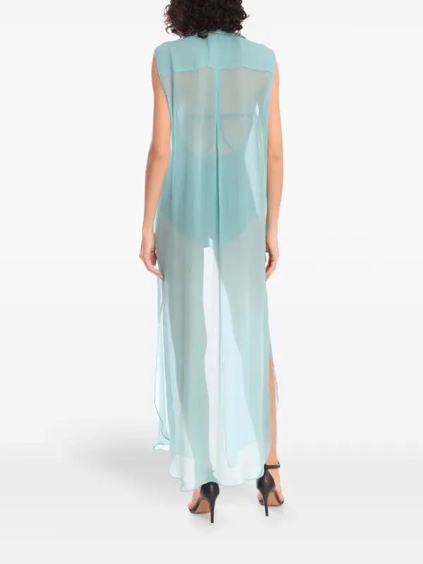 AMIR SLAMA Silk Maxi Dress