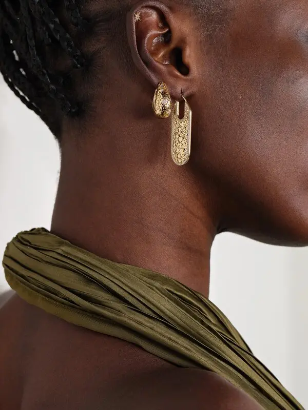 SYDNEY EVAN Icon Wallpaper 14-karat Diamond Earrings