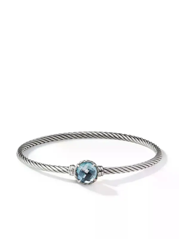 David Yurman Sterling Petite Chatelaine Bracelet - Silver