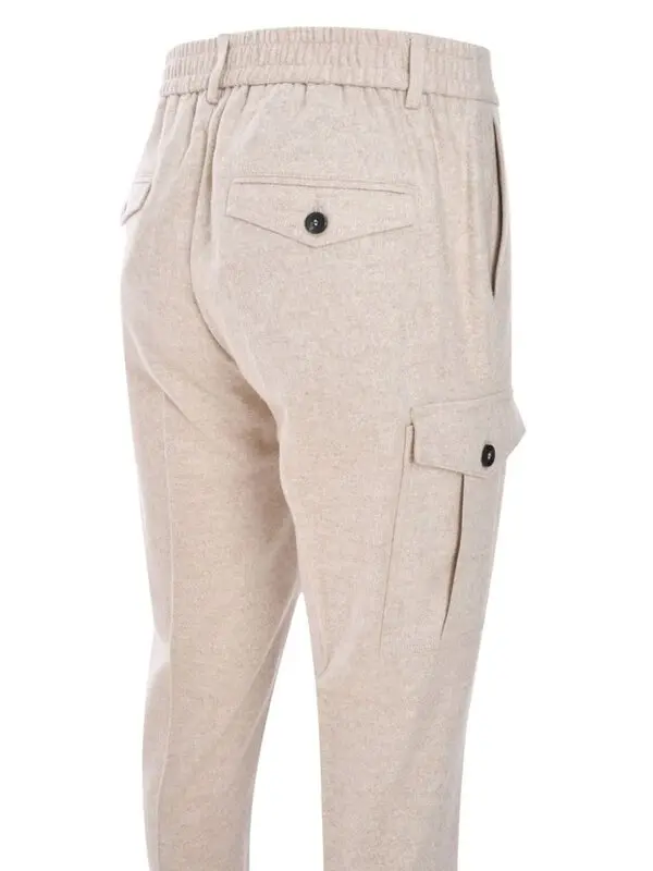 Peserico Mélange Cargo Trousers
