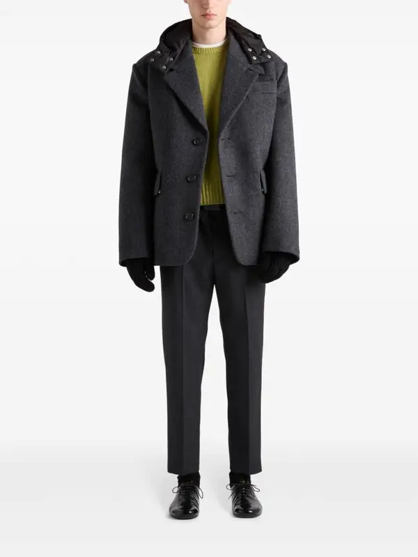 Prada Tailored Wool Trousers