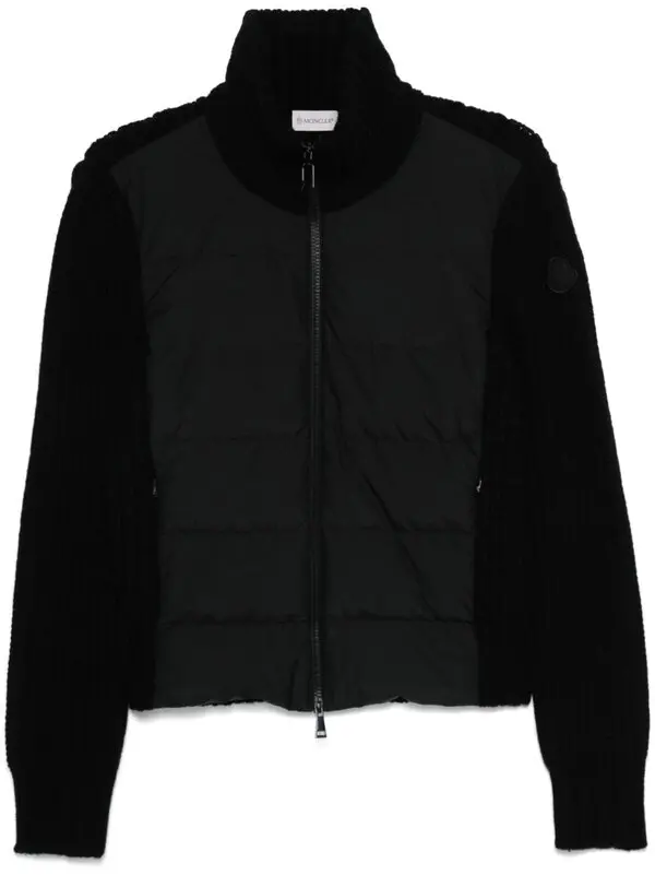 Moncler Padded-panel Cardigan