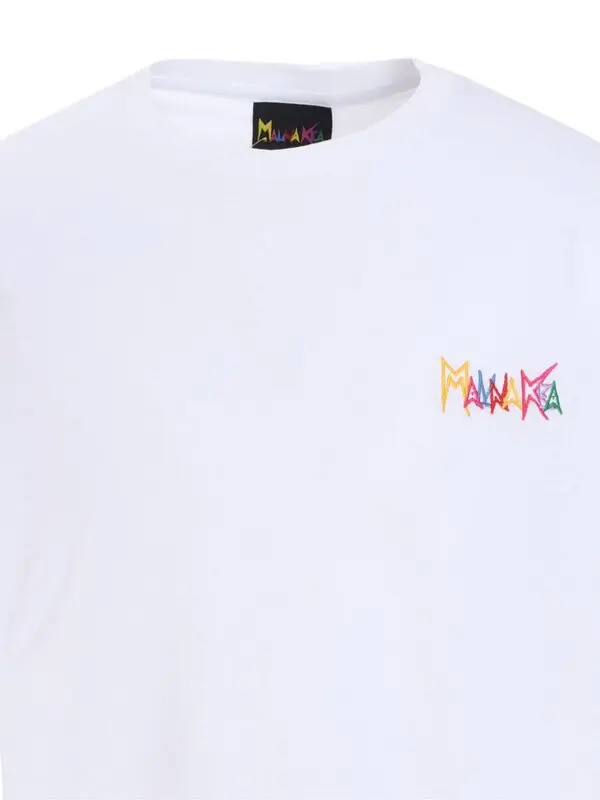 MAUNA KEA Heritage Logo-embroidered T-shirt - White