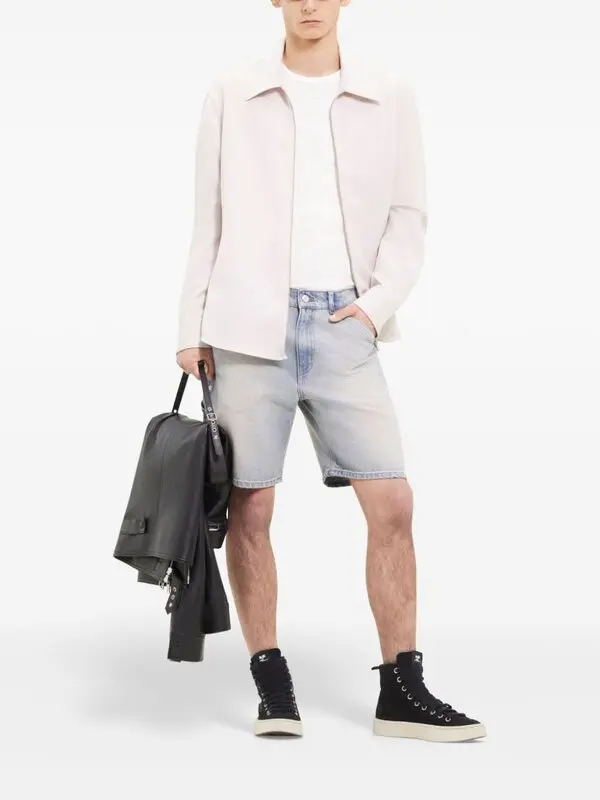 COURREGES Zipped Twill Shirt