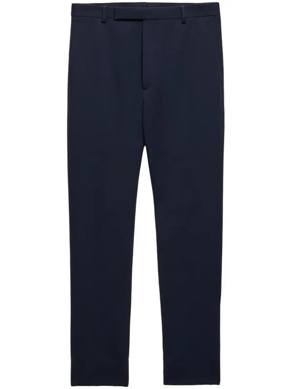 Prada Pressed-crease Trousers
