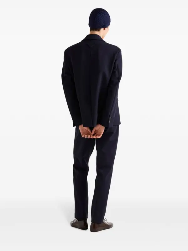 Prada Pressed-crease Trousers