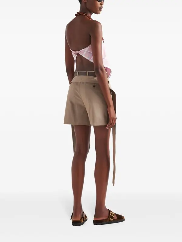 Prada Cotton Bermuda Shorts