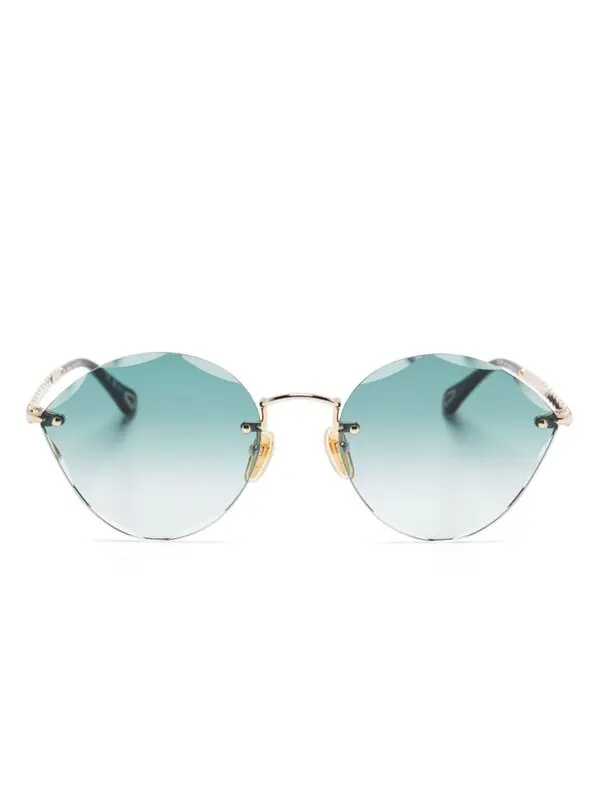 Chloé Cat-eye Sunglasses - Gold