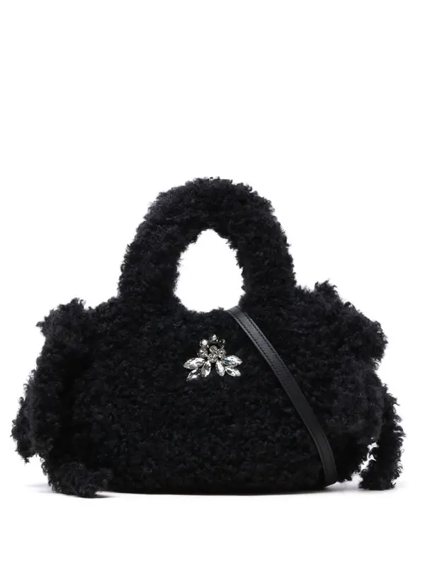 Simone Rocha Baby Egg Mini Bag - Black