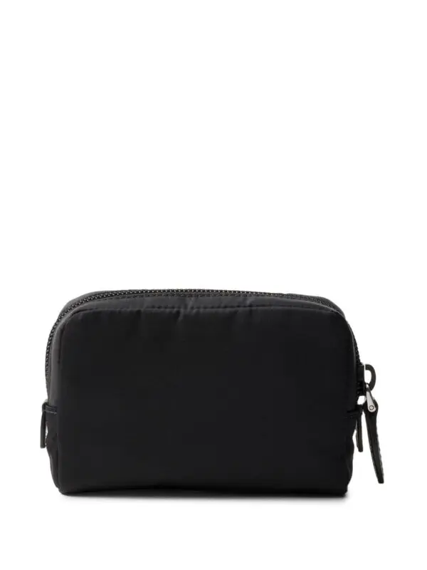 Prada Triangle-logo Pouch - Black