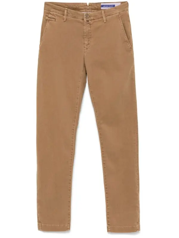 Jacob Cohen Bobby Trousers - Brown