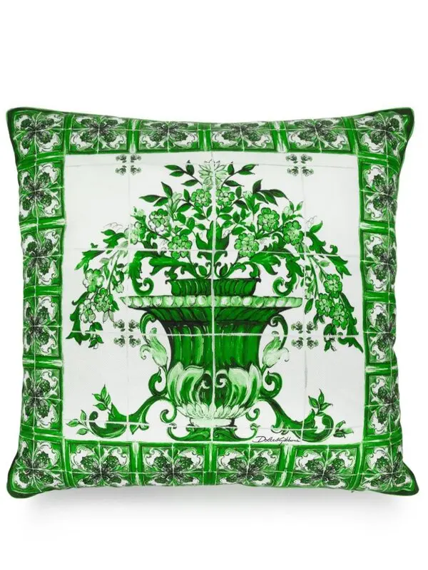 Dolce & Gabbana Twill Silk Cushion