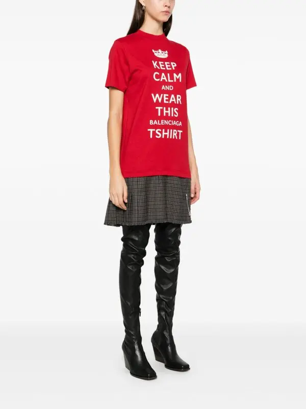 Balenciaga Keep Calm Midi Dress