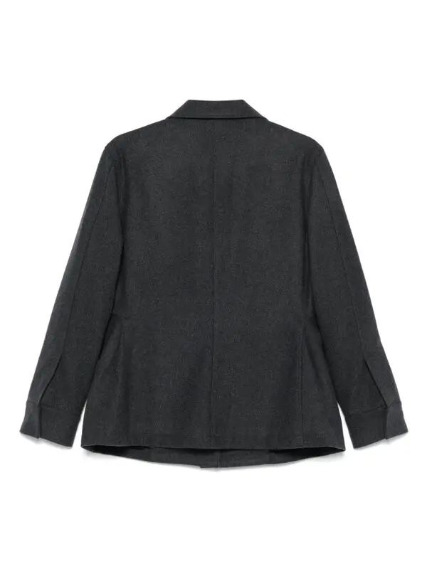 TOTEME Felted Cargo Jacket - Grey