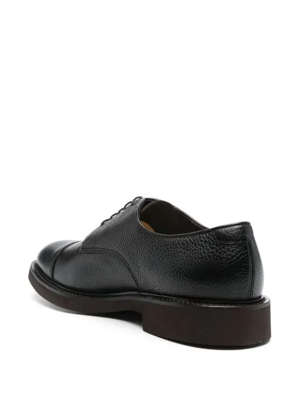 DOUCAL'S Leather Derby Shoes - Brown
