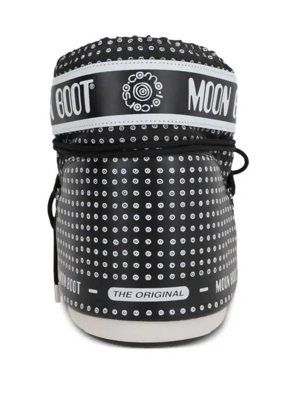 Moon Boot Logo-print Snow Boots - Black