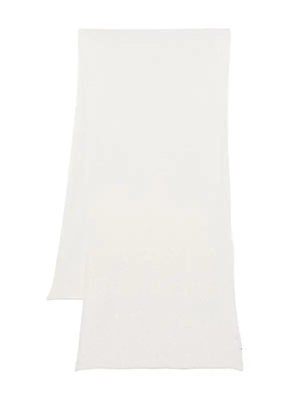 Fabiana Filippi Sequin-embellished Scarf - White