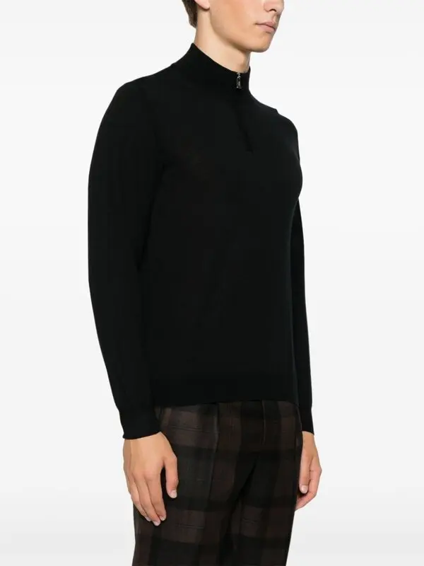 Fedeli Favonio Sweater - Black