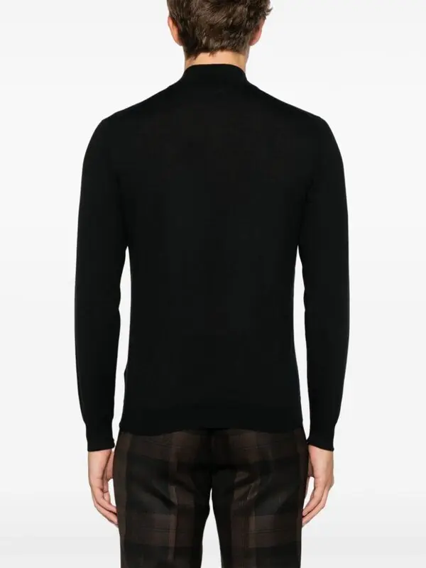 Fedeli Favonio Sweater - Black