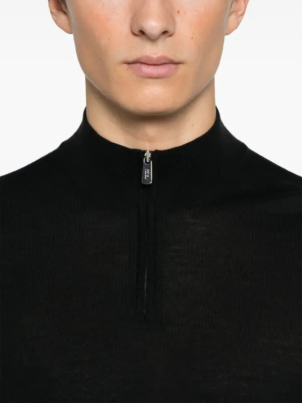 Fedeli Favonio Sweater - Black