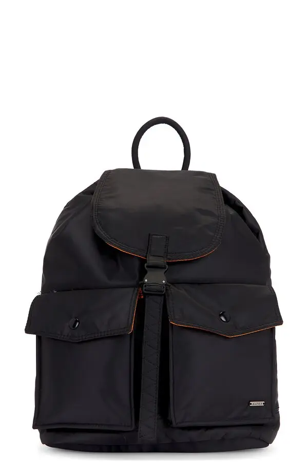 Alpha Industries Nylon Backpack - Black