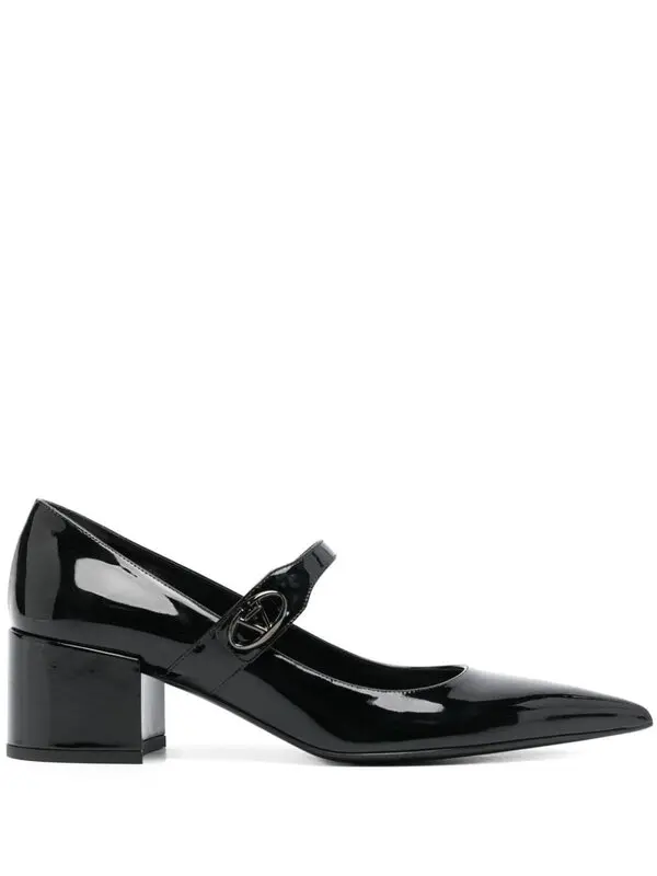 Valentino Garavani 50mm Vlogo Locker Mary-jane Pumps