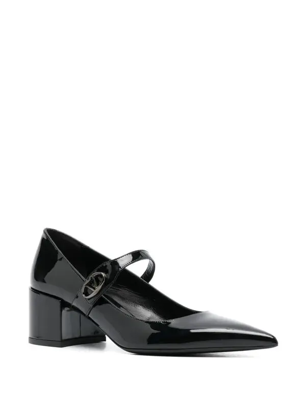 Valentino Garavani 50mm Vlogo Locker Mary-jane Pumps