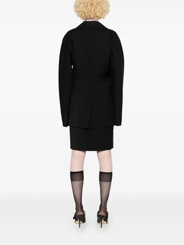 Sportmax Virgin Wool Interlock Twill Blazer