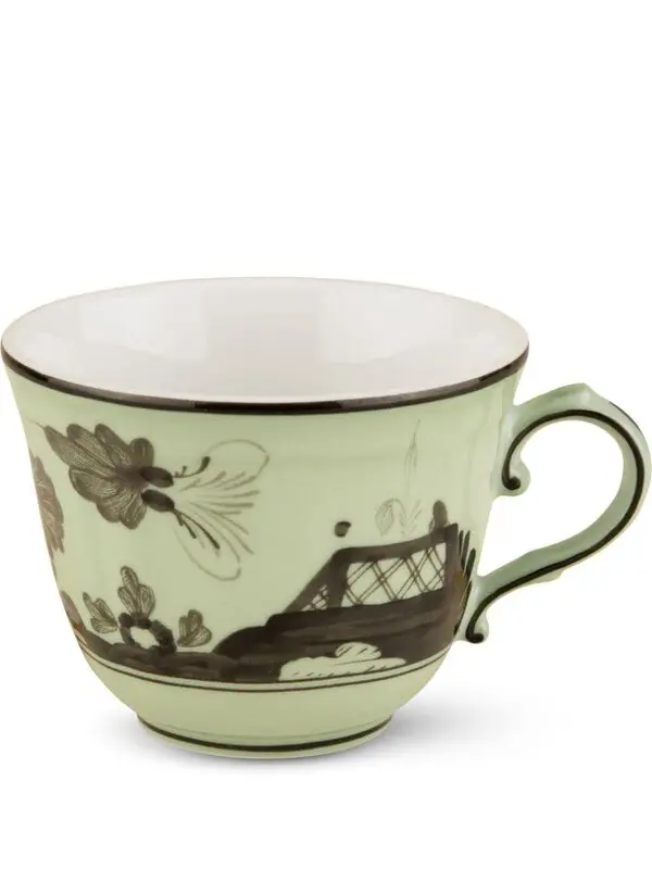 GINORI 1735 Oriente Italiano Coffee Cup - Green