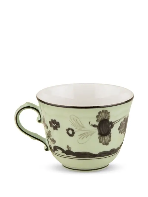 GINORI 1735 Oriente Italiano Coffee Cup - Green