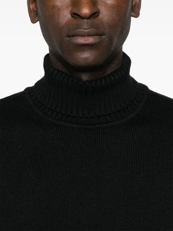 Stone Island Compass-badge Sweater - Black