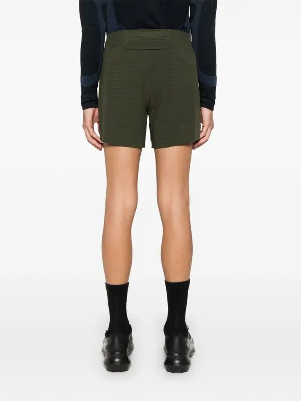 Y3 Perforated-design Shorts