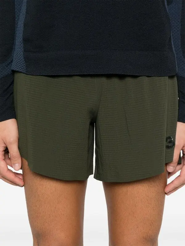 Y3 Perforated-design Shorts
