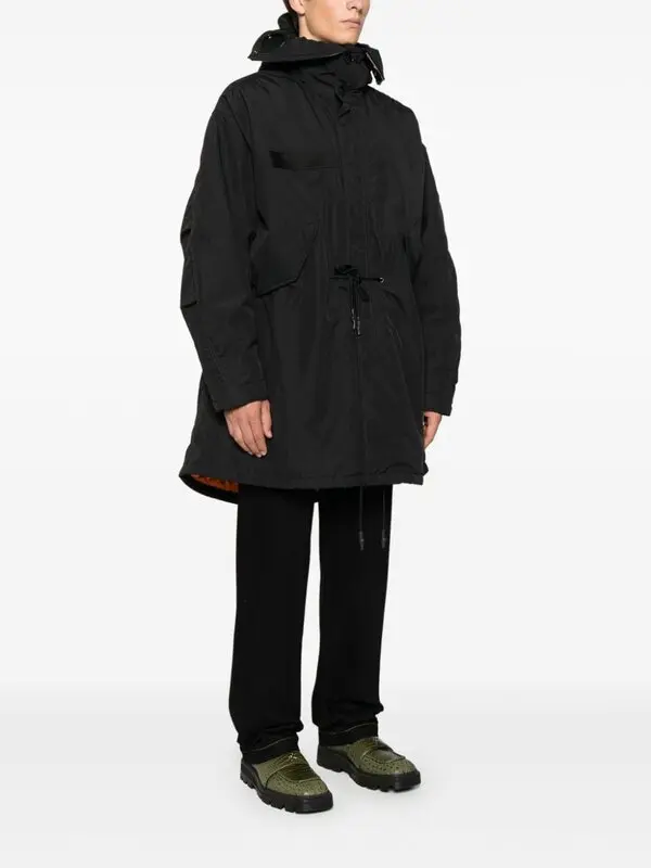 Junya Watanabe X C.P. Company Goggles Raincoat In Black - 43% Off