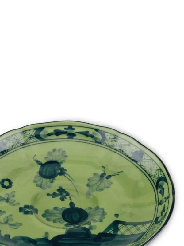 GINORI 1735 Oriente Italiano Coffee Saucer - Green