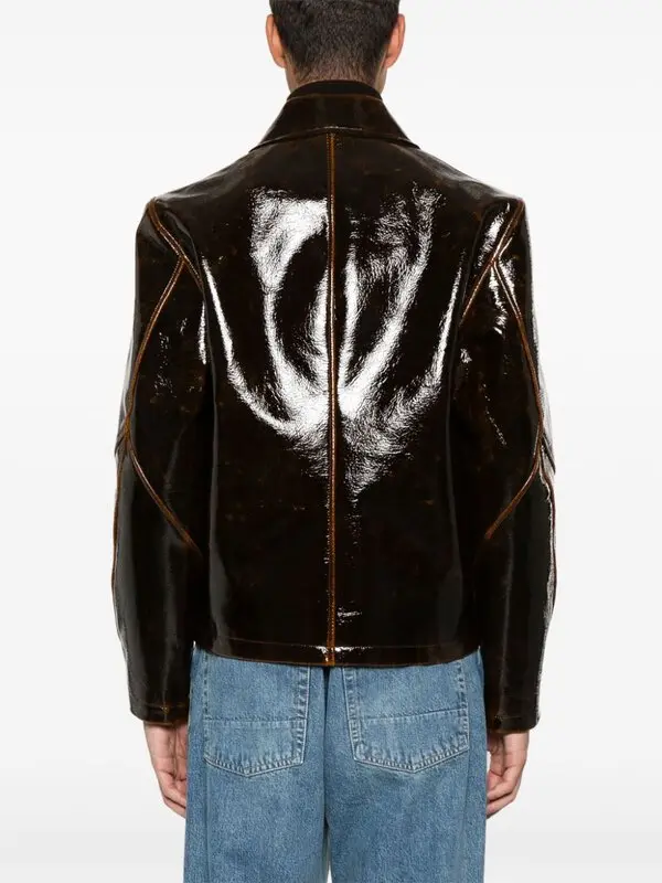 ジャケット・アウター Sefr BUCK JACKET SéFr Buck Jacket In Brown - 41% Off | Editorialist