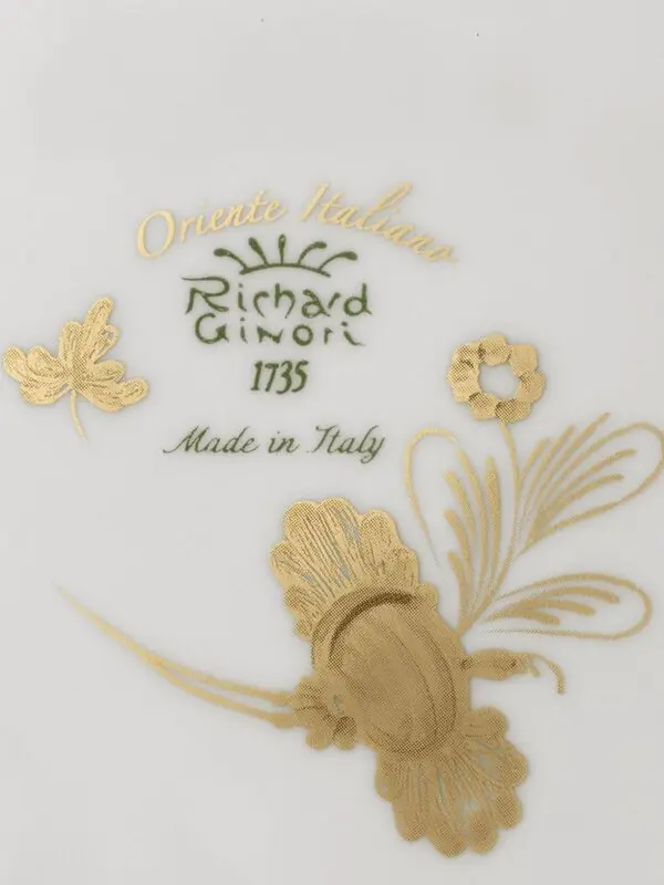 GINORI 1735 Oriente Italiano Dessert Plate - White