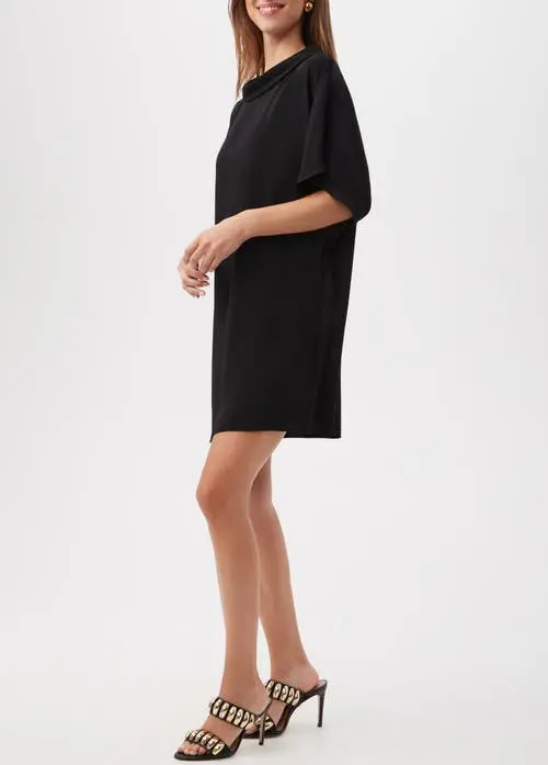 Trina Turk Honeysuckle Shift Dress - Black