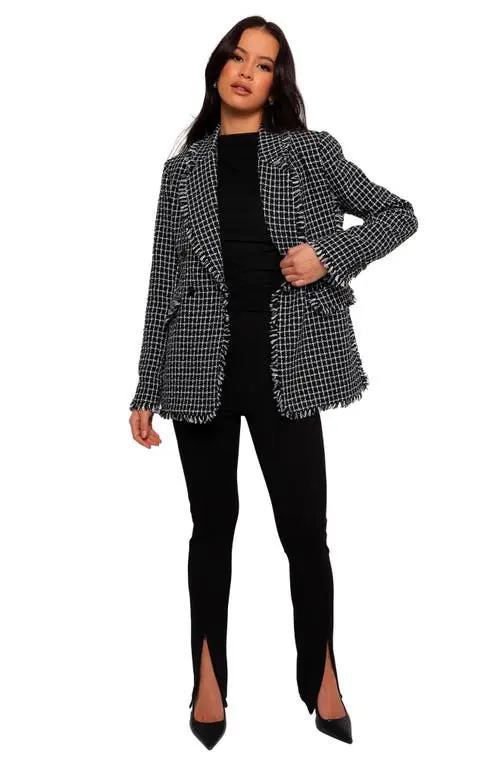 PETAL & PUP Rocco Tweed Blazer