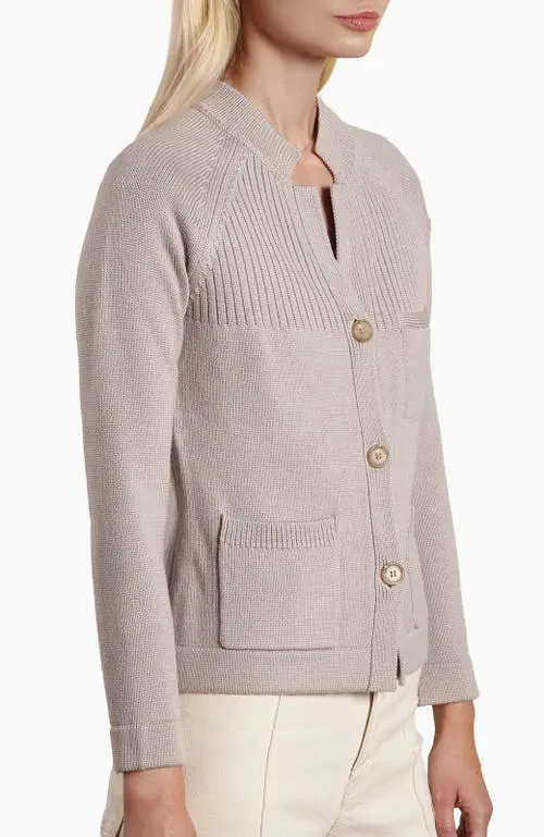 OYUN Shrunken Merino Wool Jacket - Dove Grey