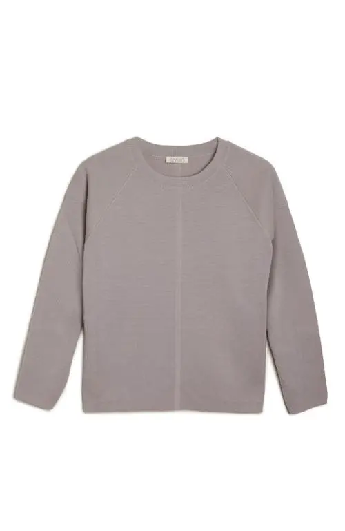 OYUN Modern Merino Wool Sweatshirt - Dove Grey