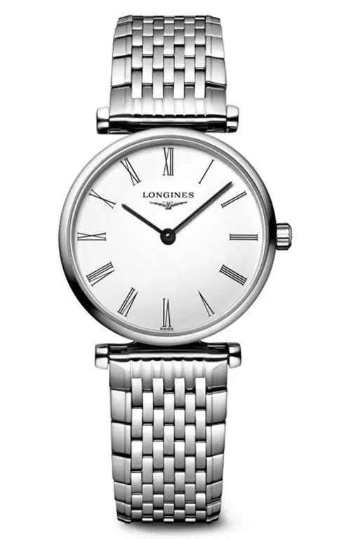 LONGINES La Grande Classique Bracelet Watch - White
