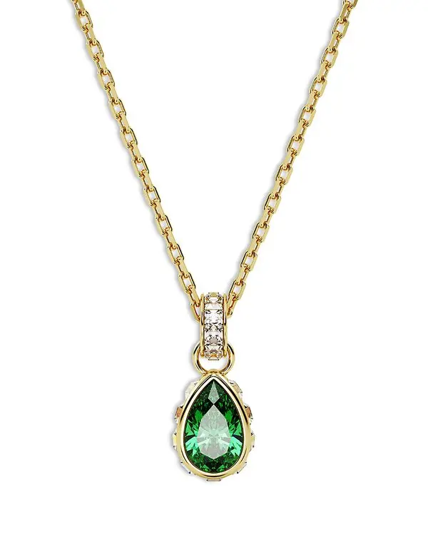 SWAROVSKI Pendant Necklace - Green/gold