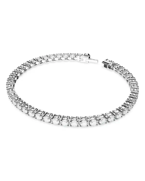 SWAROVSKI Matrix Tennis Bracelet - Silver