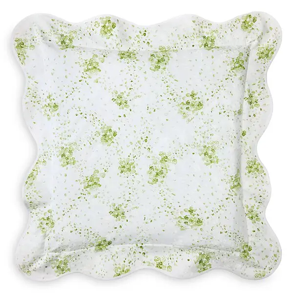 PRATESI M'ama Non M'ama Continental Euro Sham - Fern