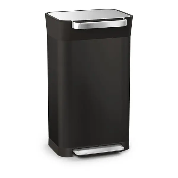 JOSEPH JOSEPH Titan 30 Liter Trash Compactor Kitchen Bin - Black